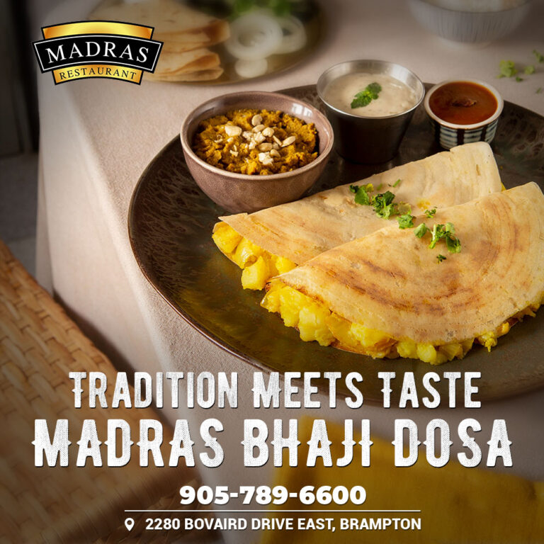 Menu - Madras Restaurant